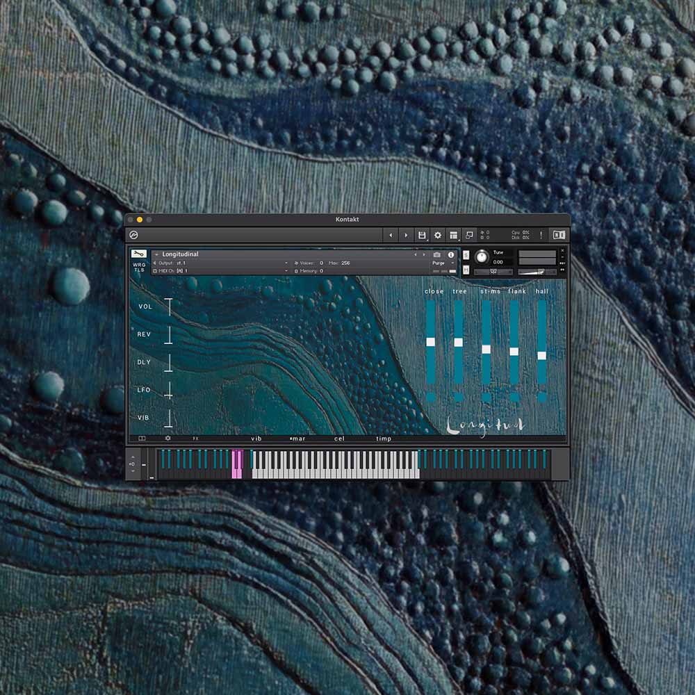 Longitudinal Weaved Orchestral Percussion Textures